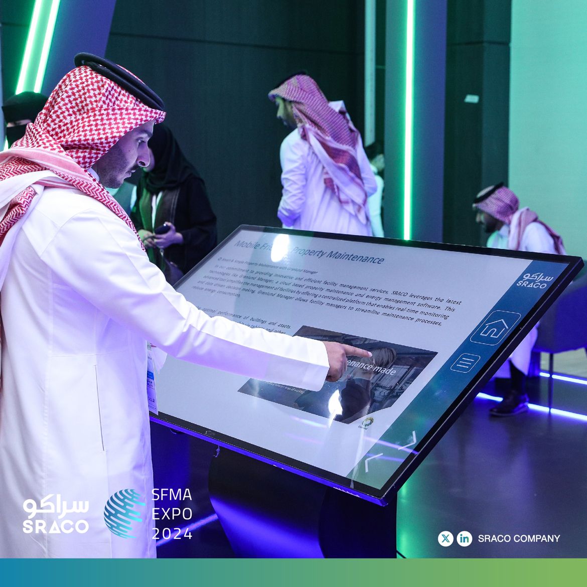SRACO As A Diamond Sponsor At The International Facility Management SRACO As A Diamond Sponsor At The International Facility Management